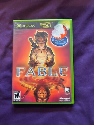 Fable with Bonus DVD (ORIGINAL XBOX ) [032B] 805529493346| eBay