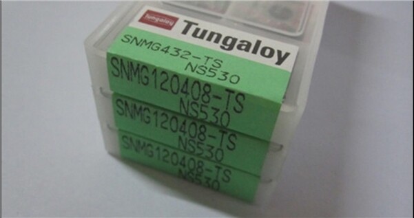 New 10Pcs/Box Tungaloy SNMG120408-TS NS530 Snmg 432 Ts Carbide Inserts ...