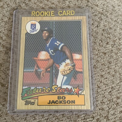 1987 Topps #170 Bo Jackson Rookie Card 'Future Stars' | eBay