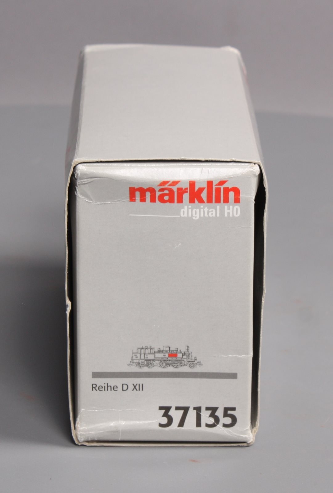 Marklin 37135 HO Scale Digital Reihe D XII Steam Locomotive EX/Box