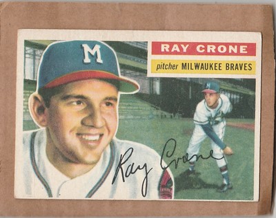 1956 Topps # 76 Ray Crone | eBay