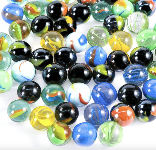 Marble Glass Marbles Balls Gift Colour Versatile Traditional Classic Kids Toys | eBay UK