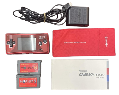 Nintendo Game Boy Micro Mother 3 Console Limited Deluxe Gameboy No Box ...