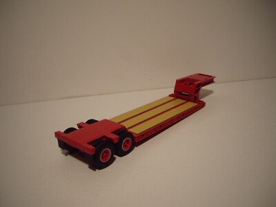 DCP FIRST GEAR 1/64 RED VINTAGE ROGERS TANDEM AXLE LOWBOY | eBay