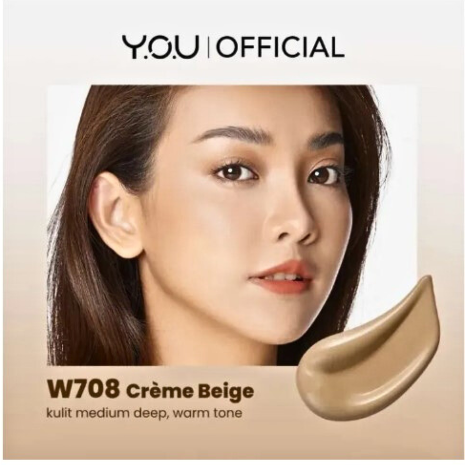 Foundation YOU Skin Matte Tint Cloud Touch Blurring SPF25 PA+++ Light ...