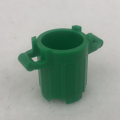 LEGO 92926 Green Container, Trash Can with 4 Cover Holders | eBay