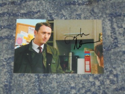 JOHNNY MCPHERSON - EMMERDALE -POSTCARD PHOTO SIGNED (83) | eBay UK