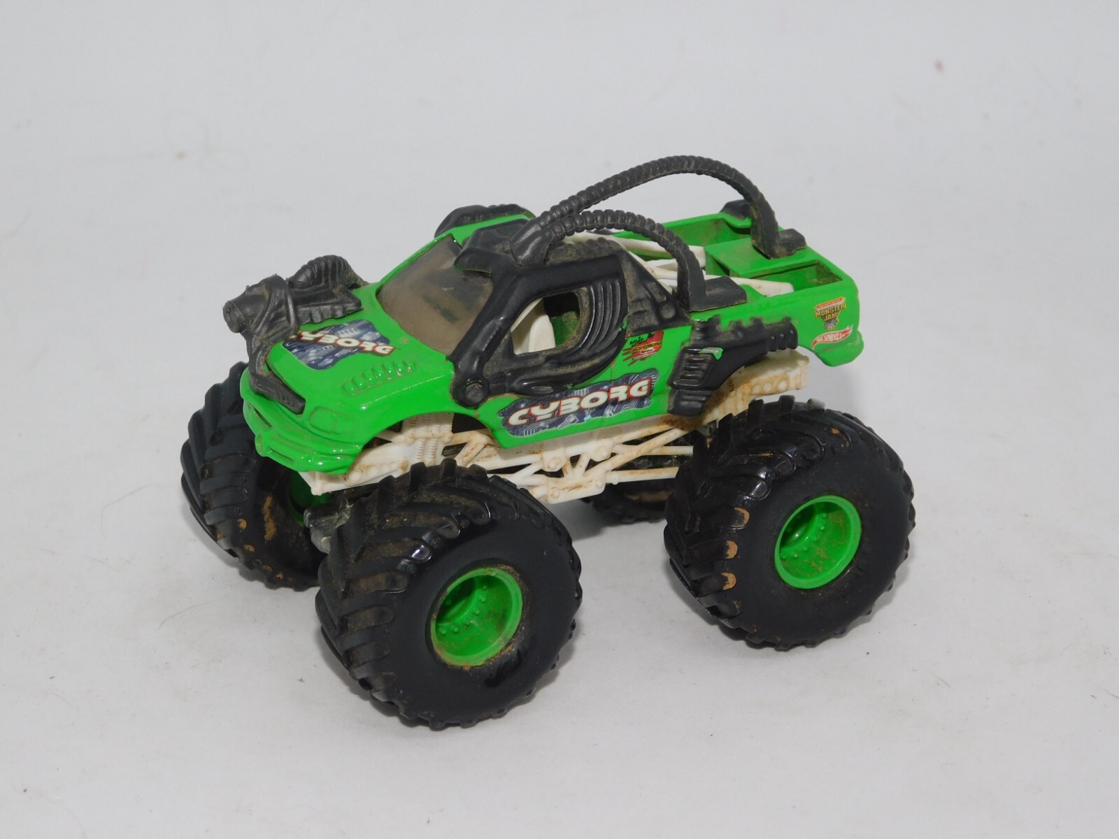 2002 HOT WHEELS Monster Jam Metal BASE Collection CYBORG 6 Monster ...