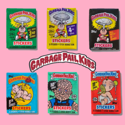 Garbage Pail Kids GPK Trading Card Packs - You Pick Lot - Topps Sealed ...