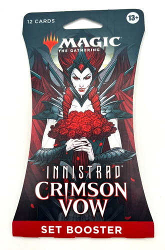 Magic The Gathering Innistrad Crimson Vow Set Booster NIP 12 Cards Made ...