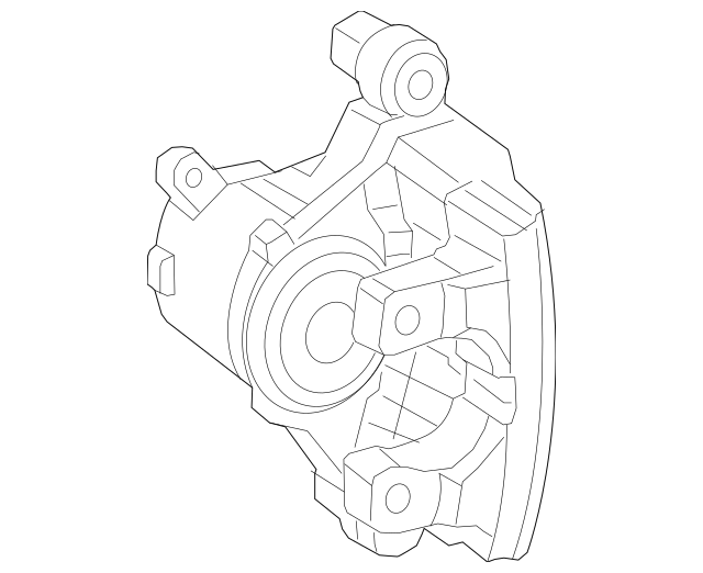 Genuine OEM Disc Brake Caliper for MERCEDES 2054230181 for sale online ...