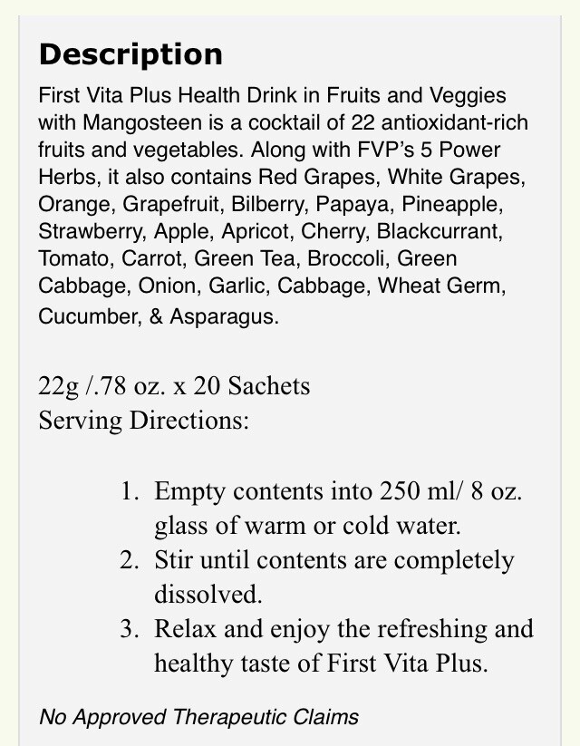 First Vita PLUS - Mangosteen (garcinia Mangostana) With Fruits ...