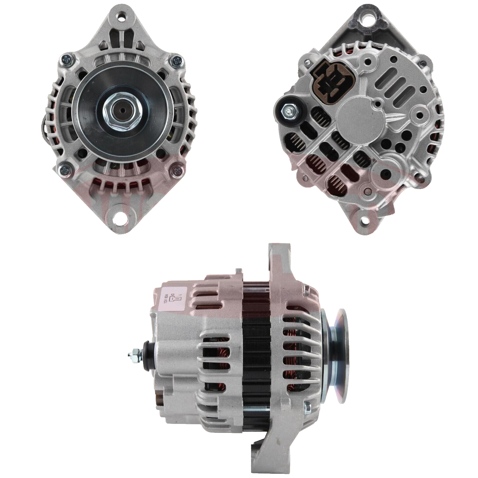 Alternator FOR Kubota Mitsubishi Bobcat Bomag Hyundai Manitou Thomas ...