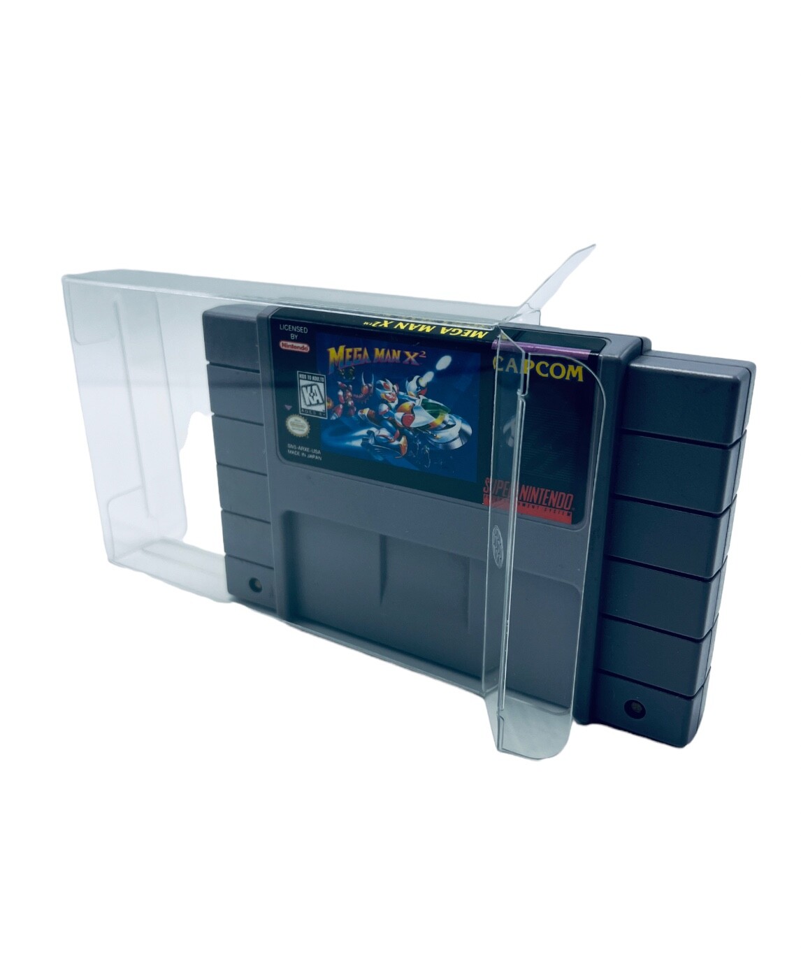 10 Pack - UV & Scratch Resistant 0.50mm SNES SUPER NINTENDO CARTRIDGE ...