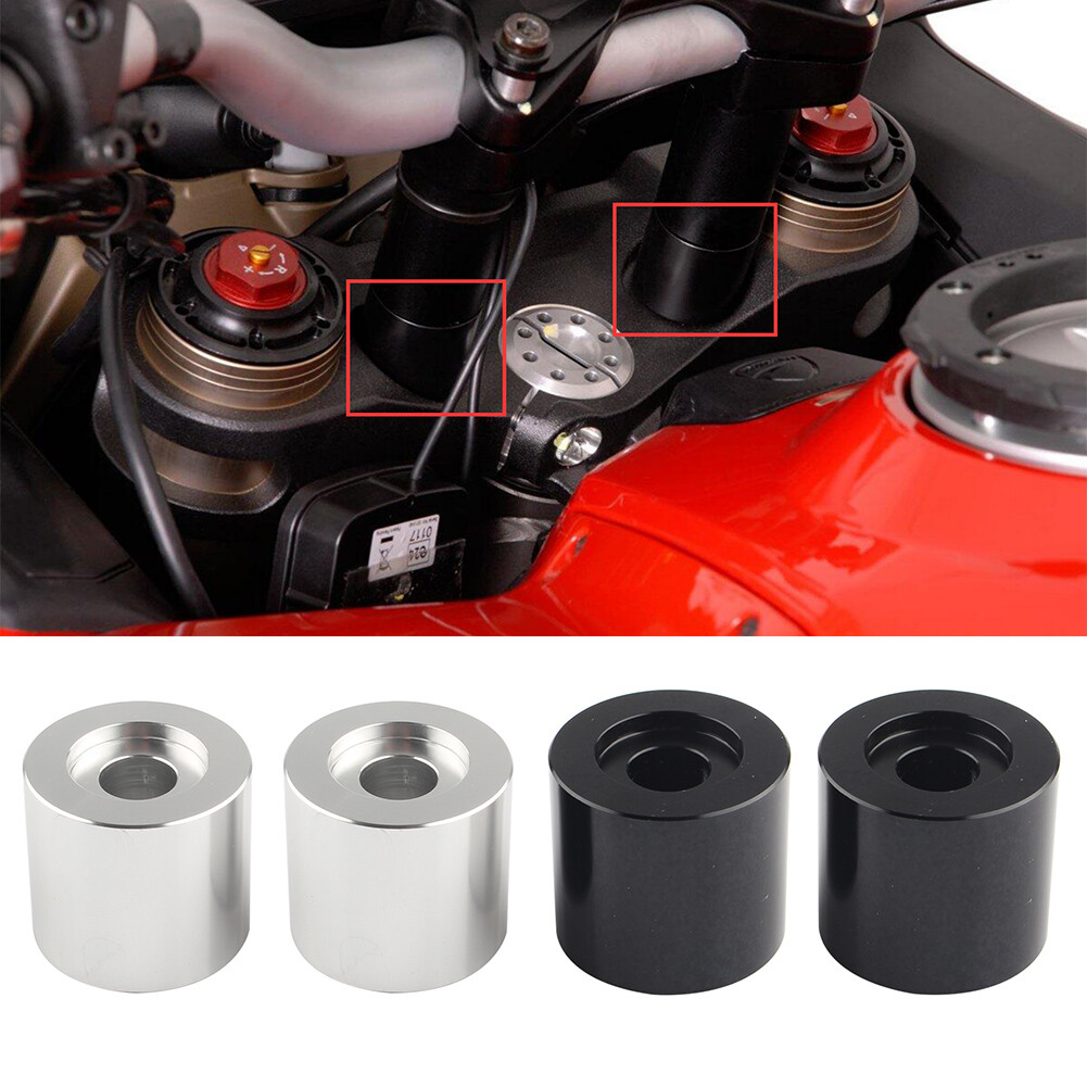 2x Handlebar Riser Bar Mount Fit For Ducati Multistrada 1260S 1260 1200 ...