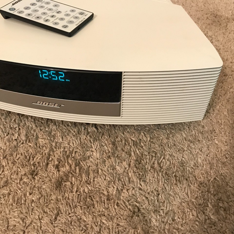 Bose Wave Radio III AM/FM Radio with Remote - White | eBay
