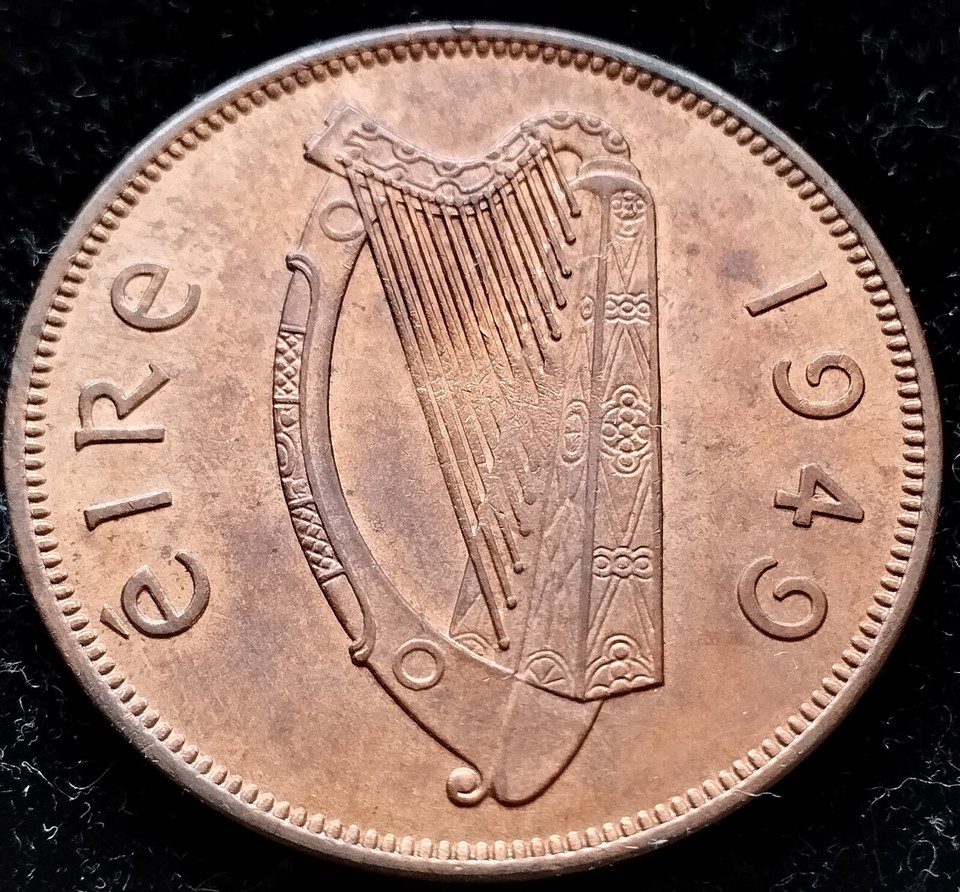Ireland 1949 | One Penny | Irish 1d | Irish Penny | KM.11 | eBay