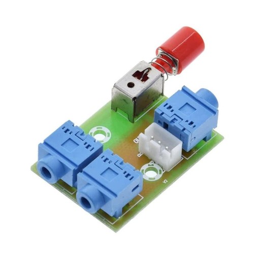 2Input 1Out 3.5mm Audios Switches Module with Button Control for Output ...
