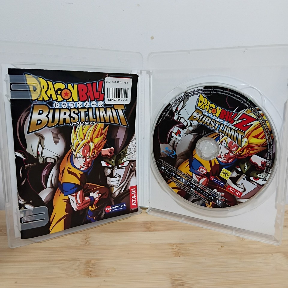 Dragonball Z Burst Limit Playstation 3 PS3 (2008) Region 2 | eBay Australia