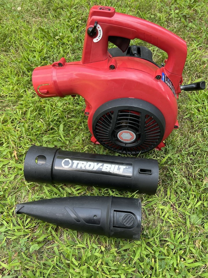 🇺🇸Troy-Bilt TB430 Handheld Leaf Blower Runs FOR PARTS NOT WORKING🇺🇸 | eBay