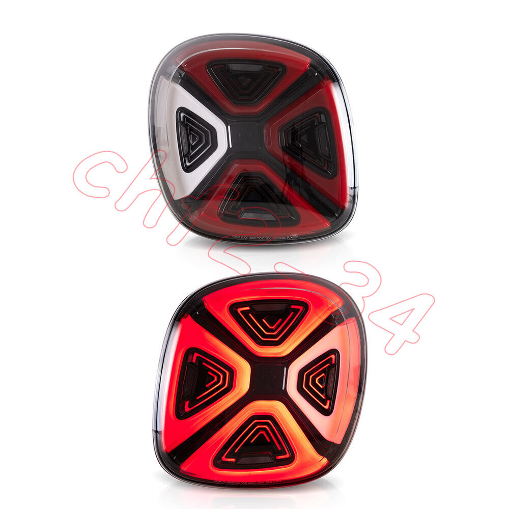 Set LED Taillights Assembly For Mercedez Benz Smart 453 Fortwo Forfour ...