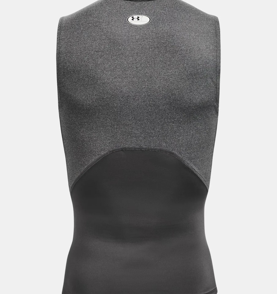 Under Armour Men's UA HeatGear Compression Shirt, Sleeveless, Tank Top ...
