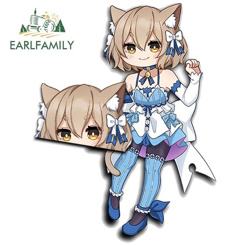 EARLFAMILY 5.1" Chibi Re Zero Felix Femboy Car Stickers Caravan Decals ...