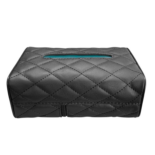 Armrest Box Tissue Storage Case Leather Headrest Paper Cover Case ...