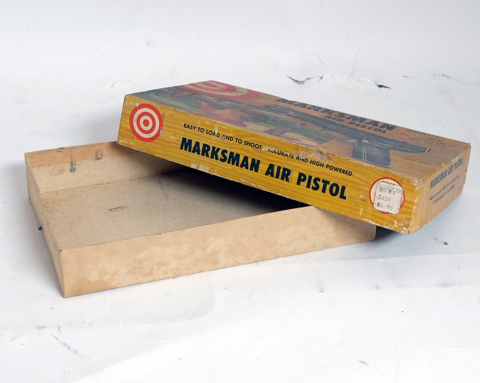 Marksman Air Pistol Empty Box Vintage | eBay