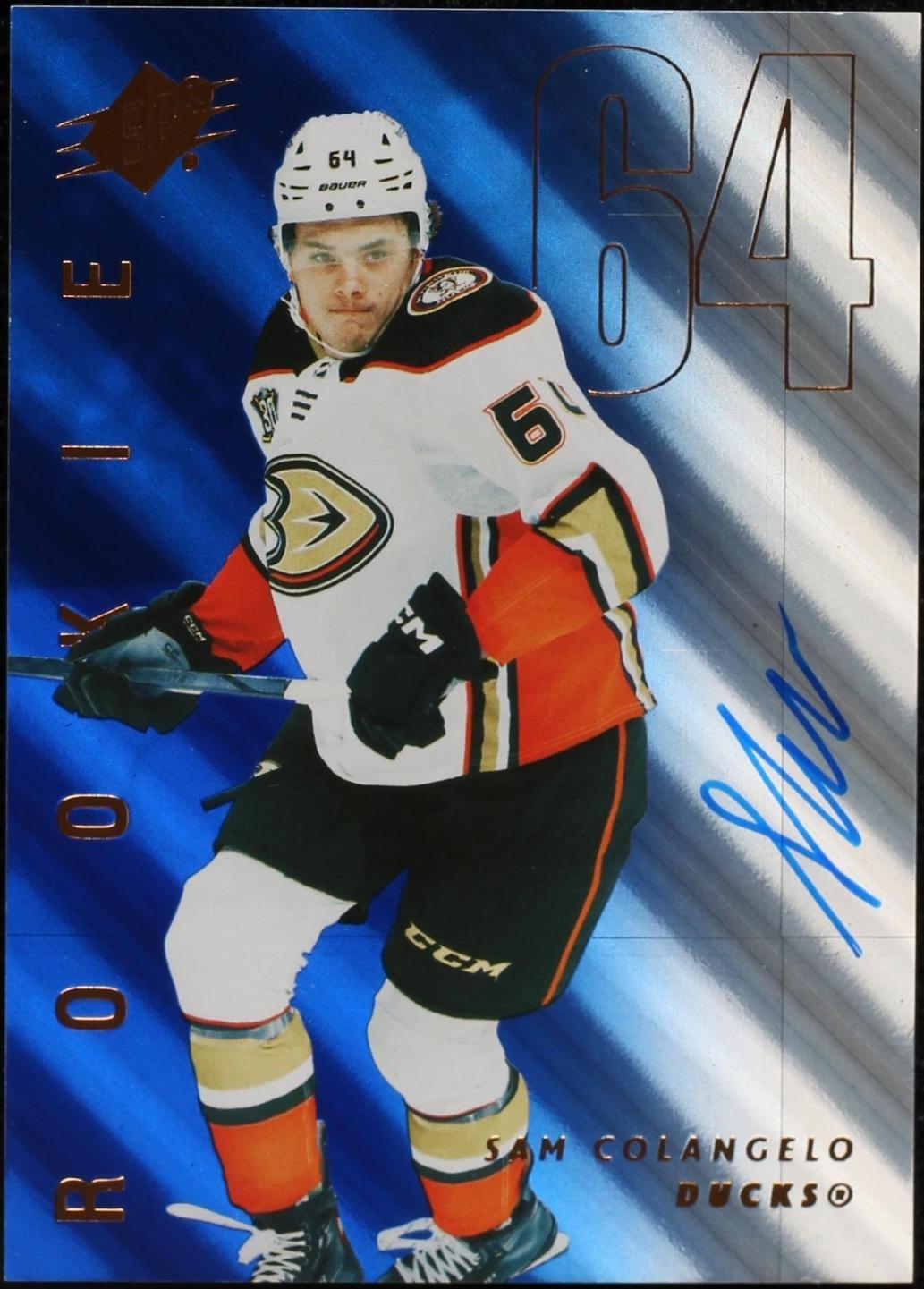 2024-25 Spx - Rookies Sam Colangelo #142 Blue Autographs /199 (AU, RC ...