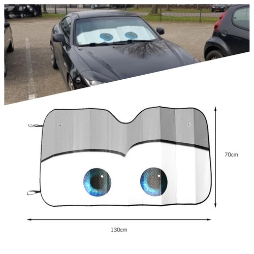 1PC New Cartoon Window Foils Eye Windshield Sunshade Car Window ...