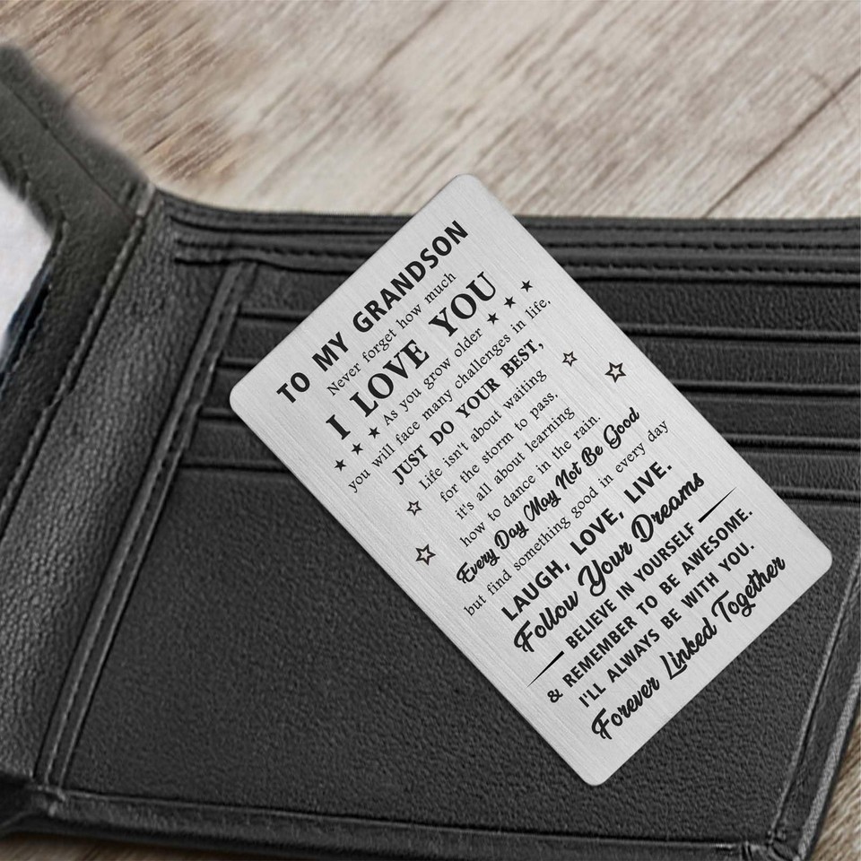 Grandson Gifts from Grandma Grandpa - Gifts for Grandson Birthday Gifts ...