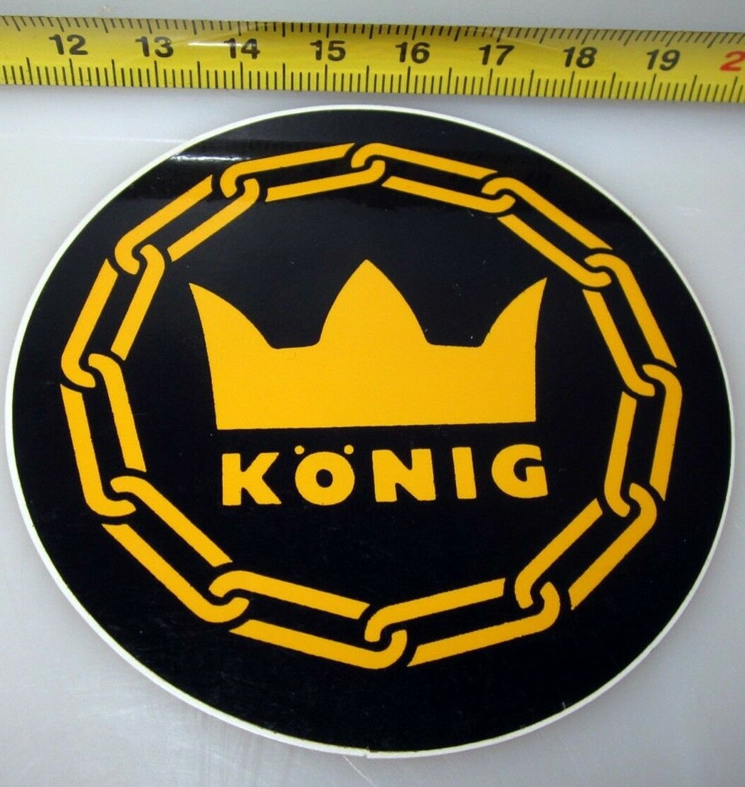 KONIG ADESIVO STICKER VINTAGE NEW ORIGINAL | eBay