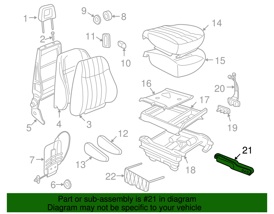 Genuine GM Adjust Cover 12459613 | eBay