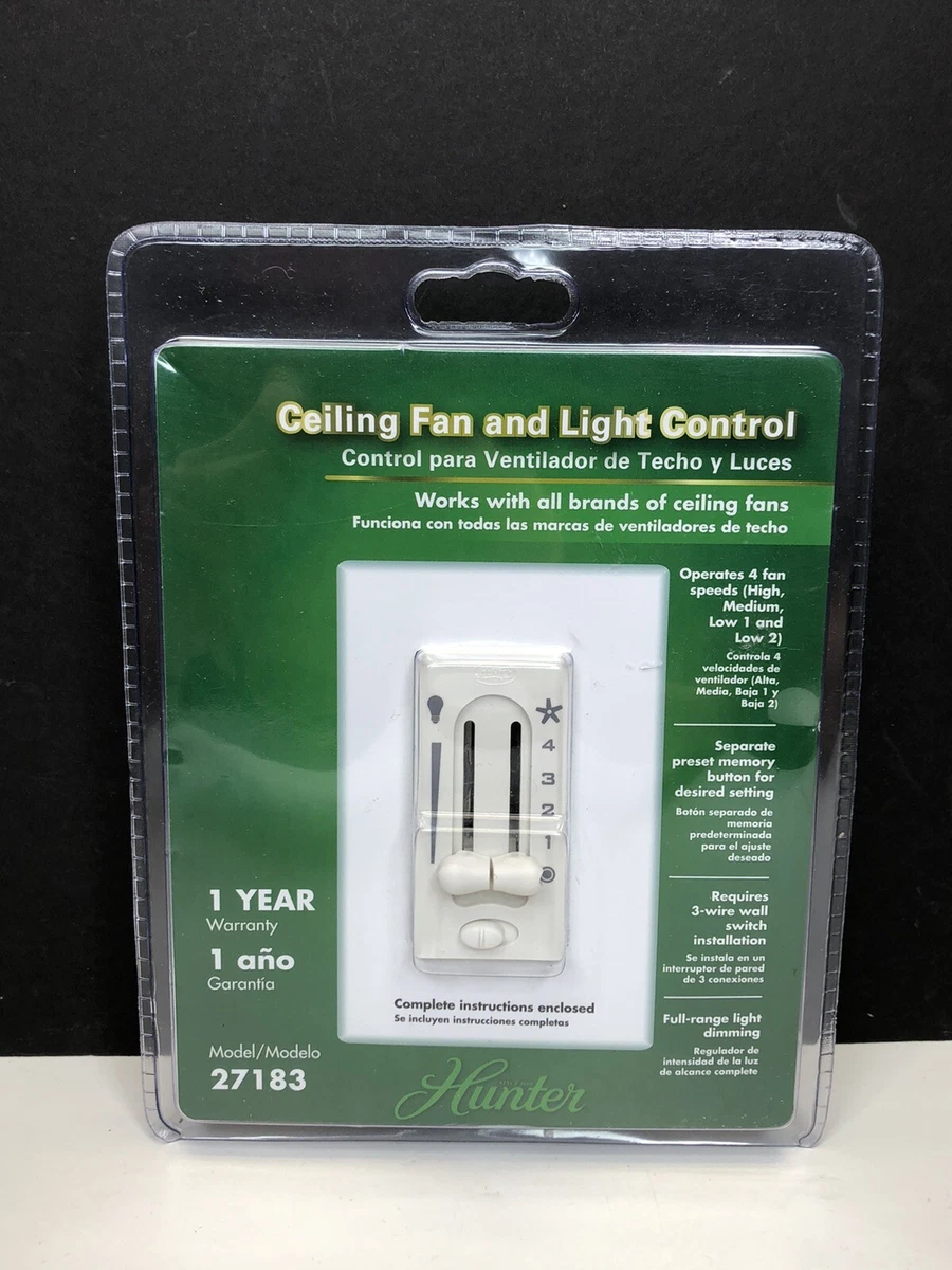 Hunter Ceiling Fan Dual Switch Wiring | Shelly Lighting