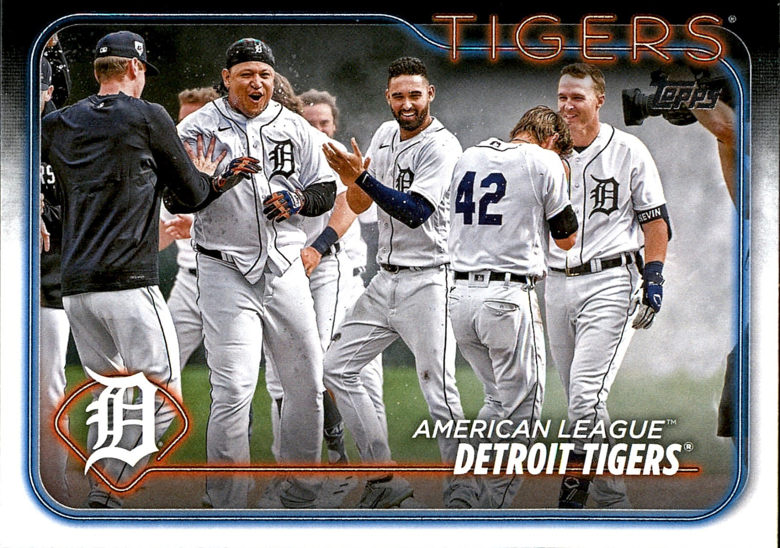 2024 Topps Series One #6 Detroit Tigers MLB Baseball Team Card | eBay
