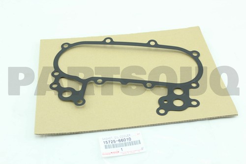 1572566010 Genuine Toyota GASKET, OIL COOLER COVER 15725-66010 | eBay