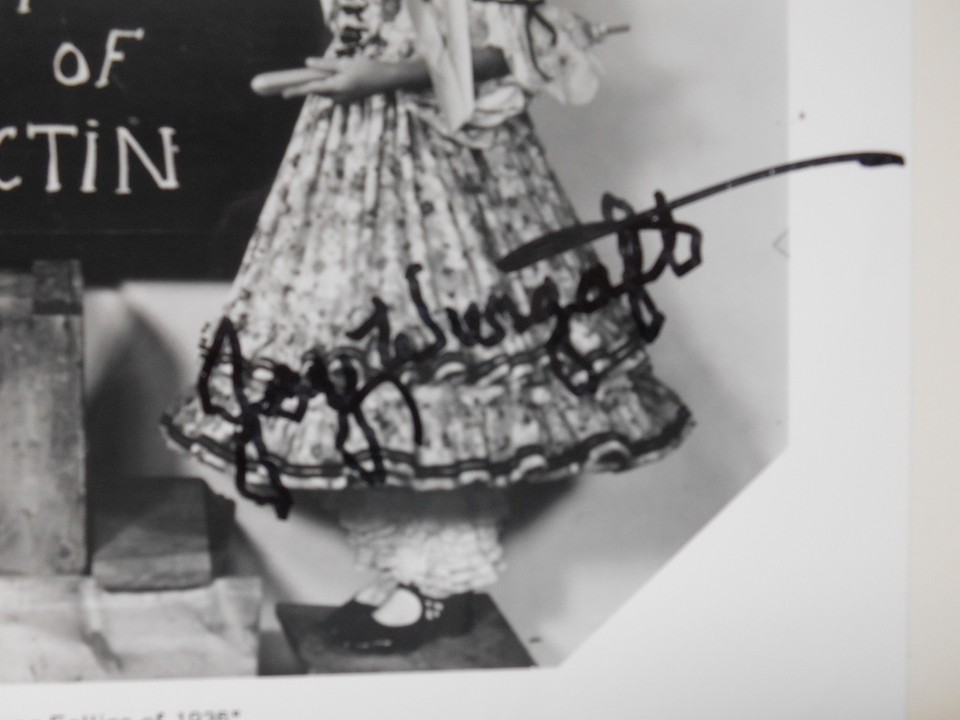 RARE !! LITTLE RASCALS OUR GANG AUTOGRAPHED PHOTO WITH JOY WURGAFT LOT ...