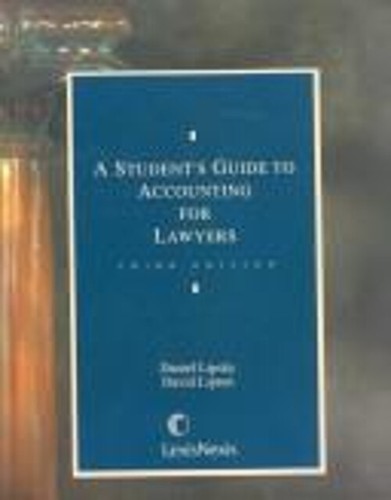 Student Guides: Student's Guide to Accounting for Lawyers by David A ...