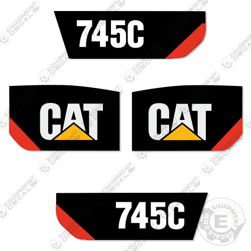 Fits Caterpillar 745C Articulated Dump Truck Decal Kit | eBay