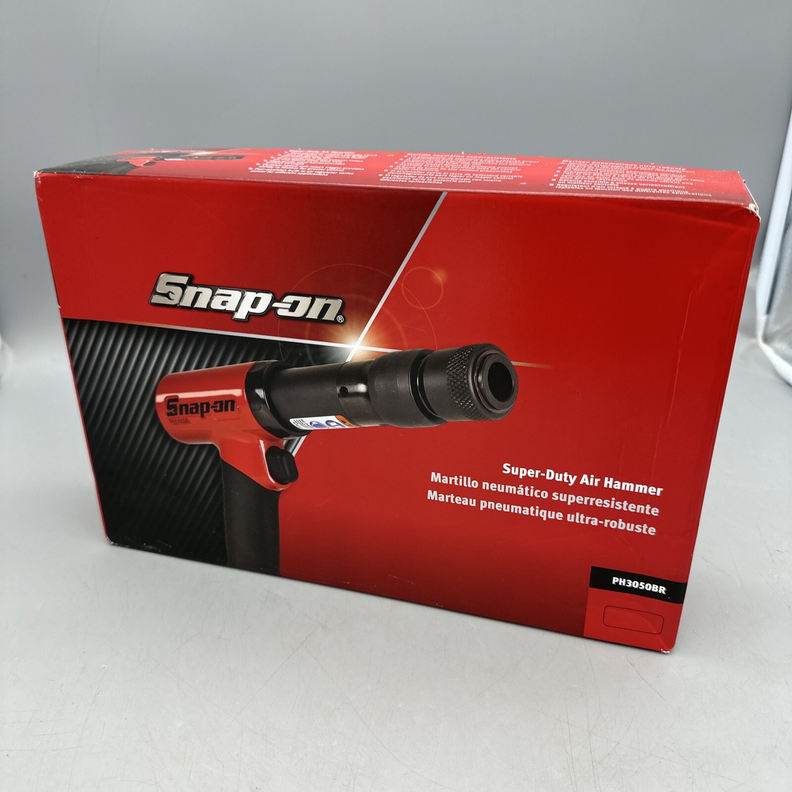 Snap-On Tools Red Super-Duty Quick Change Chuck Air Hammer PH3050BR | eBay