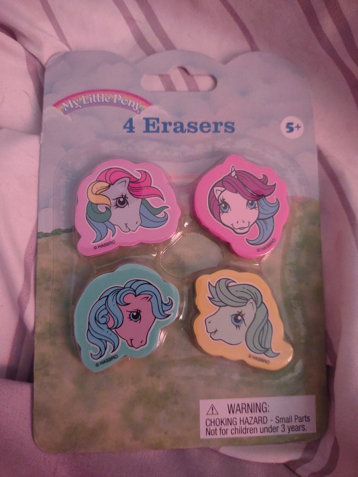MY LITTLE PONY INKOLOGY ERASERS Vintage Art Brand New | eBay