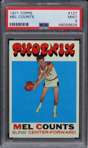 1971 Topps Mel Counts #127 PSA 9 MINT | eBay