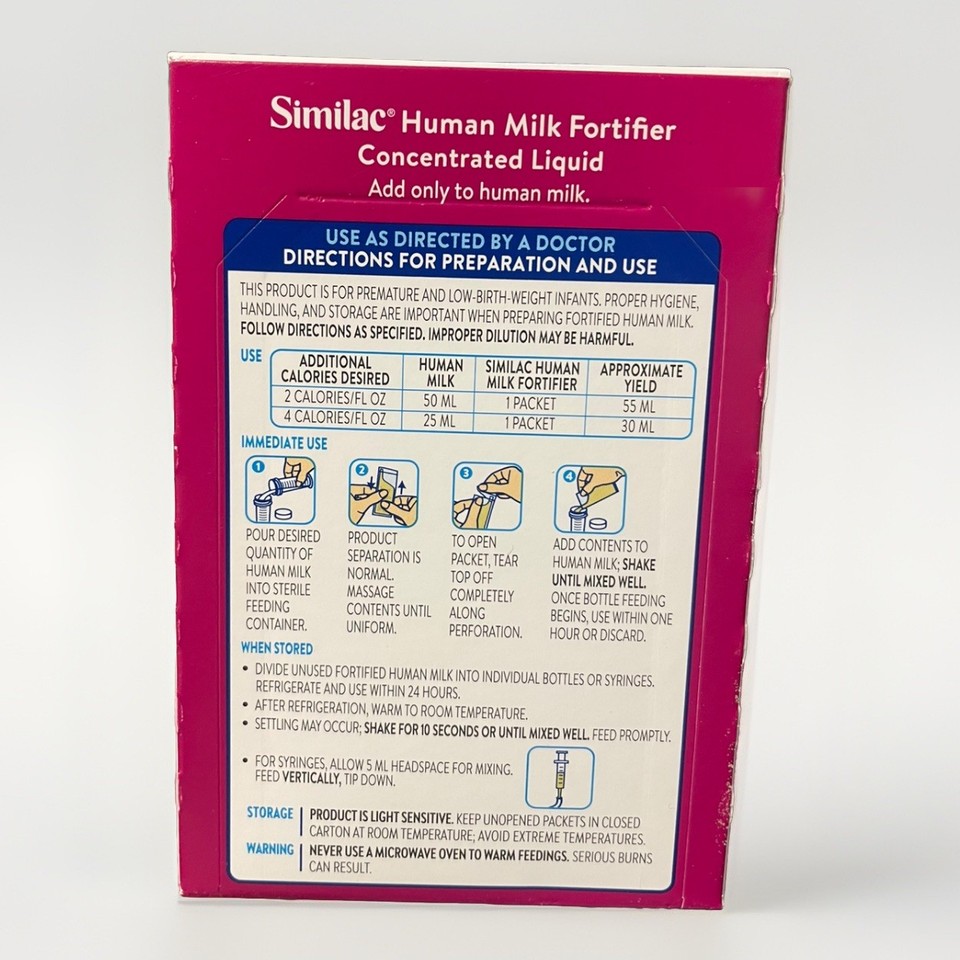 Similac Human Milk Fortifier Concentrated Liquid . New Exp 7/2026 | eBay