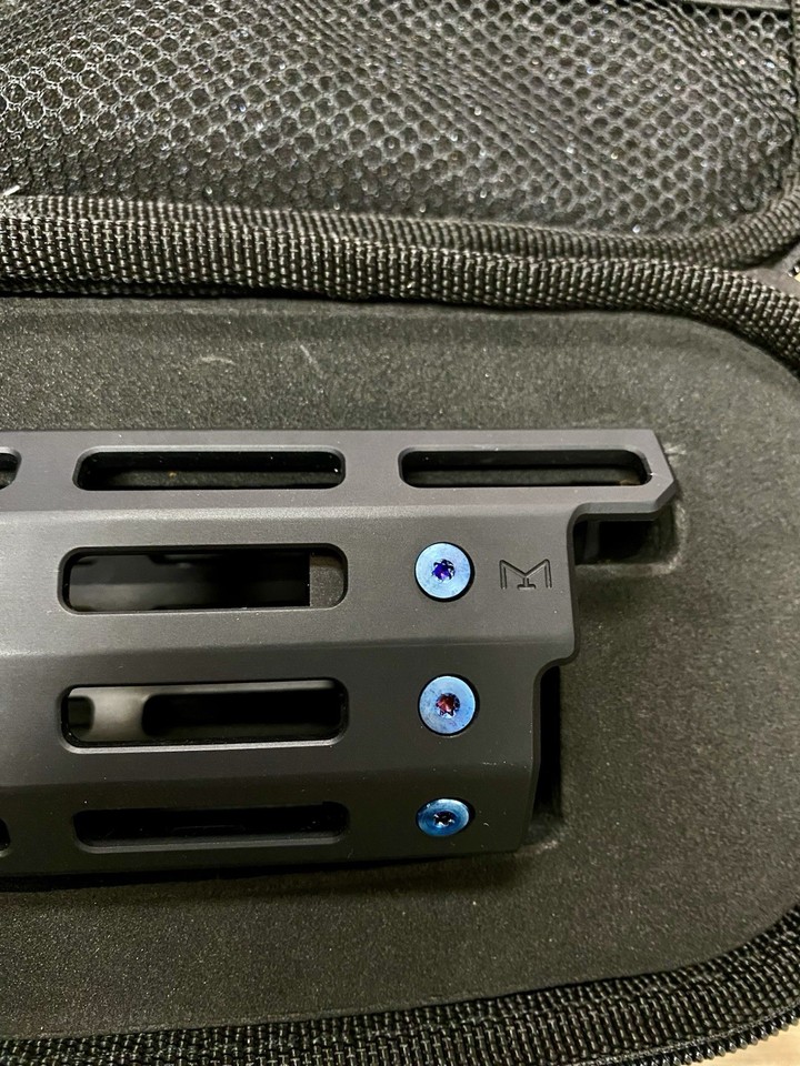 AGENCY ARMS BENELLI M4 SHOTGUN MLOK RAIL HANDGUARD - Black/Blue details ...