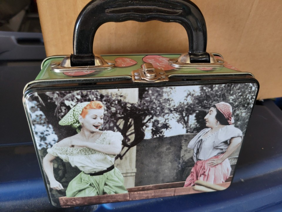 Vintage I Love Lucy Collector’s Metal Lunch Box Tin | eBay