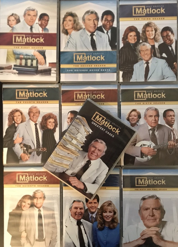 Matlock: Seasons 1-9 + Matlock Greatest Cases Bonus DVD 32429334978 | eBay