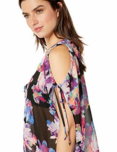 MSRP $68 Bar 3 Brand Plunge Tunic Swim Cover-Up Multi//tech Floral Size Medium | eBay