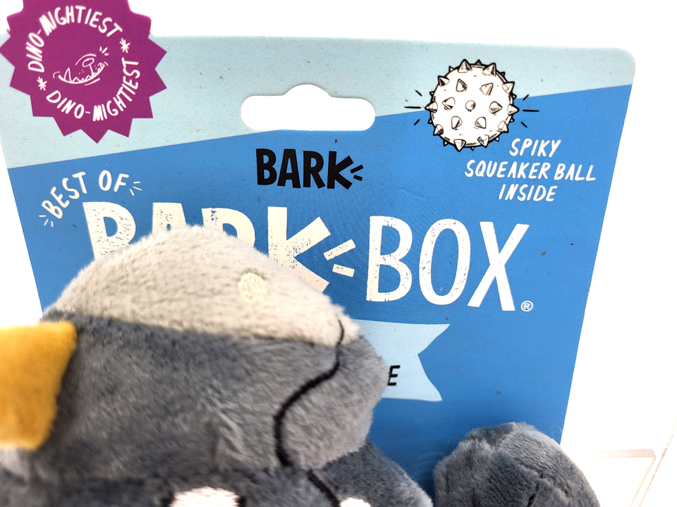 BarkBox Herbie The Herbivore Squeaky Spiky Ball Rope Tug & Shake Dog ...