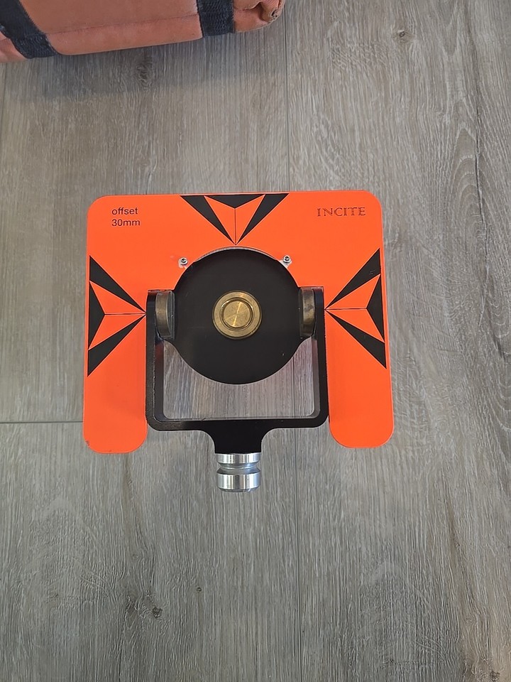 Incit Prism/Target for Trimble,Surveying Total Station w Soft Case 0 ...